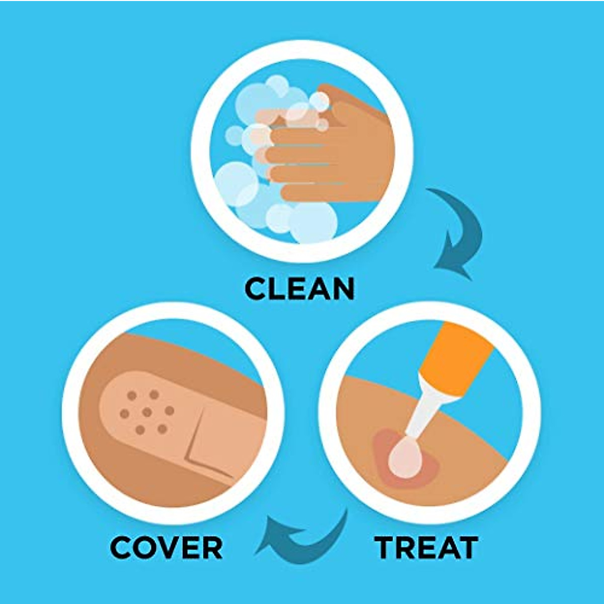 Band-Aid Brand Tru-Stay Clear Spots Discreet First Aid and Wound Care for Minor Cuts and Scrapes, All One Size, 50 Count