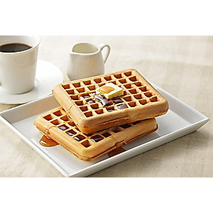 Yoshikawa SJ2275 Waffle Maker, Single, Fluorine Treatment, For Gas Stoves, Black, 13.6 x 5.6 x 1.3 inches (34.5 x 14.3 x 3.2 cm)