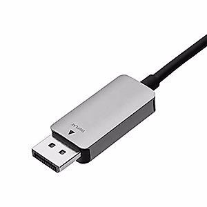 AmazonBasics Aluminum USB-C to DisplayPort Cable - 3-Foot - Amazon Vine