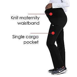 BARCO Grey's Anatomy GRP560 Women's Lilah Maternity Scrub Pant Black S