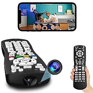 Kestanlora Spy Camera Hidden Camera with Video WiFi TV Remote Control Camera FHD 1080P Wireless Mini Spy Cam Indoor Camera for Home Security and Office Nanny Cams
