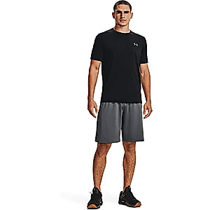 Under Armour Men's Raid 2.0 Gym Shorts, Pitch Gray (012)/Black, 4X-Large