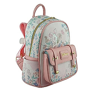 Wondapop Disney Winnie the Pooh Piglet 11" Vegan Leather Fashion Mini Backpack