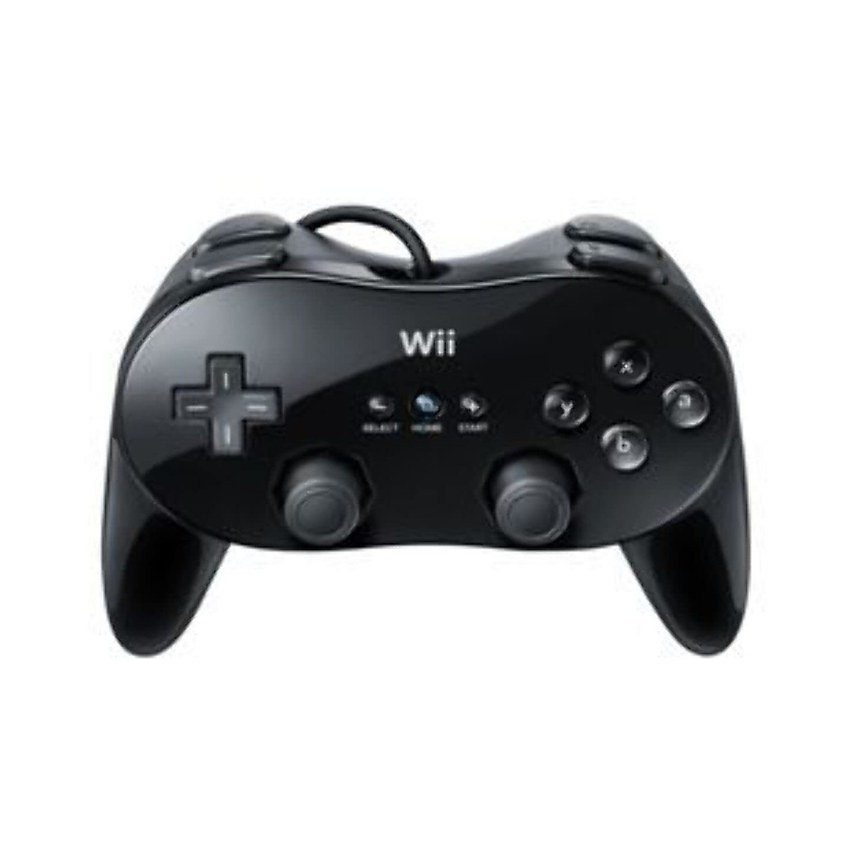 Wii Classic Controller Pro - Black - Nintendo Wii Standard Edition