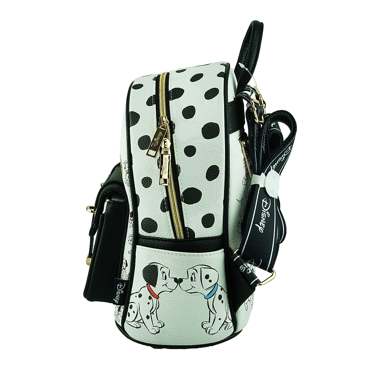 Wondapop Disney 101 Dalmations 11" Vegan Leather Fashion Mini Backpack