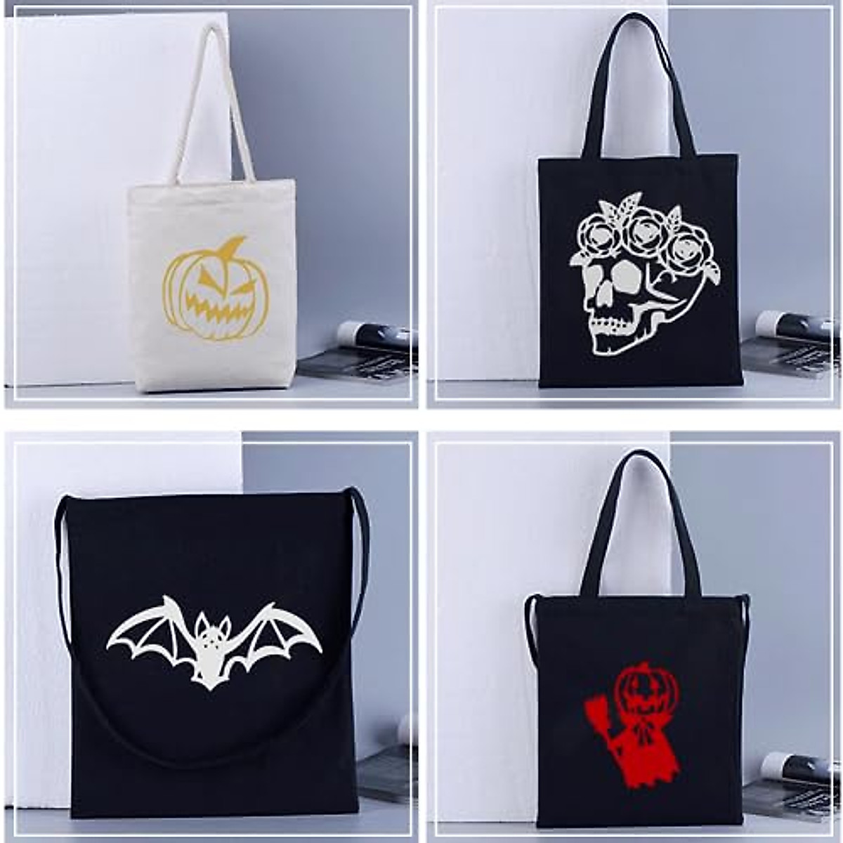 HTV Heat Transfer Vinyl Bundle (8 Packs) - 6 Packs 12" x3.3FT and 2 Packs 9.8" x 3.3FT HTV Vinyl Rolls for T-Shirt, Halloween Vinyl for T-Shirts Fabric DIY Craft