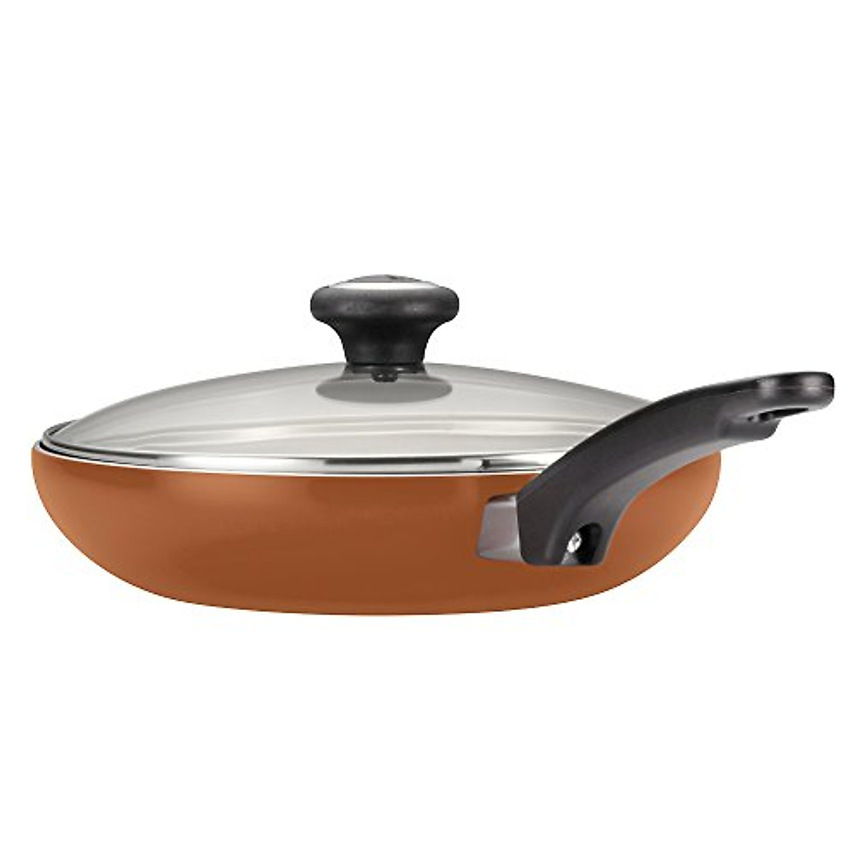 Farberware High Performance Nonstick Cookware Pots and Pans Set Dishwasher Safe, 17 Piece, Copper