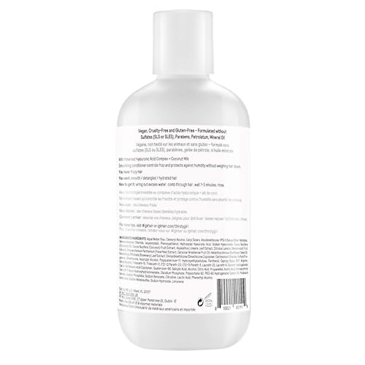 IGK Thirsty Girl Coconut Milk Anti-Frizz Conditioner 236 ml / 8 oz