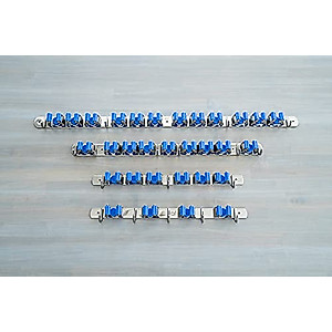 Tool Organizers and Storage 12 Slots and 6 Hooks Wall Mounted Garden Tool Rack, Garden Tool Organizer, Broom Holder Wall Mount, Garage Tool Organization and Storage, Industrial Steel Hooks N Holders