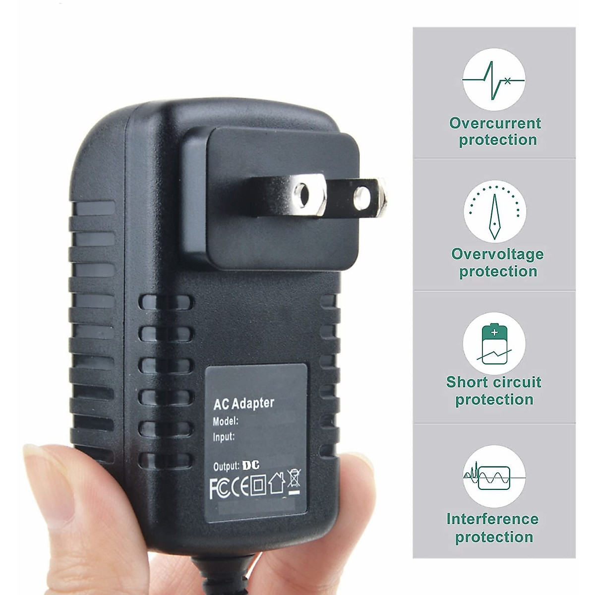 Jantoy AC Adapter for NordicTrack E5 SI Elliptical Exerciser NTEL059080 831.238550 Cord