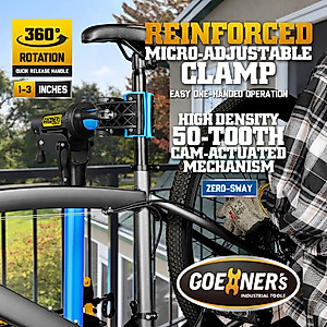 Gioventù E Bike Repair Stand Bicycle Stand(Max 110lbs) - Bike Stand for Maintenance with Super-strong Tube, Heavy Duty Mechanics Workstand for E-bikes, Mountain Bikes and Road Bikes