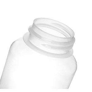 United Scientific® Unistore™ 33308 | Laboratory Grade Polypropylene Wide Mouth Reagent Bottle | Designed for Laboratories, Classrooms, or Storage at Home | 250ml (8oz) Capacity | Pack of 12