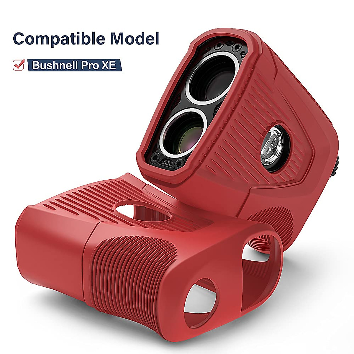 TUSITA Silicone Case Compatible with Bushnell Pro XE - Red