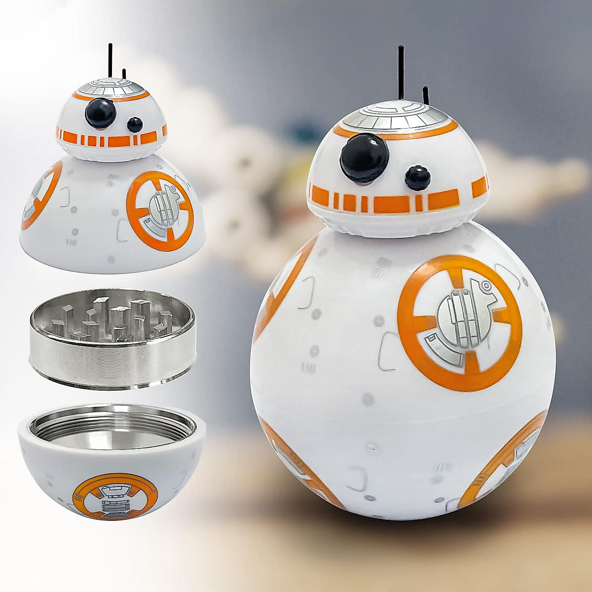 VICKYDGE Star Wars Grinder, Spice Grinder with Gift Box