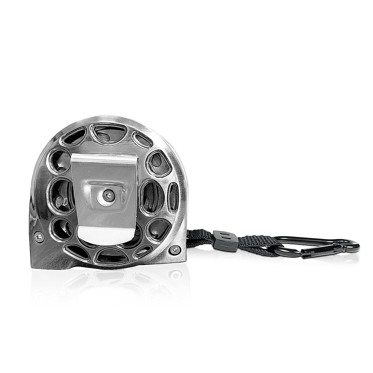 OPTIGRAM Retractable Stainless Steel Tape Measure, 1-Inch Ruler Blade, 16-Foot/5 Metric Both Side Dual Measuring Tape, Self-Lock, Impact Resistance, Hollow Design for Easy Clean(Metallic Silver)