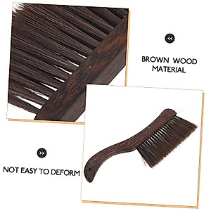 SOESFOUFU 2pcs Bathroom Cleaning Tools Bed Brush Bench Brush Couch Cleaning Brown