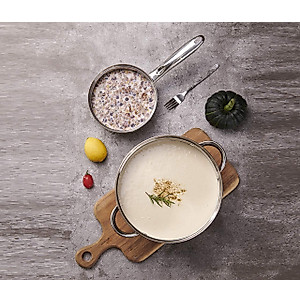 Heim Concept Cookware Set W-001 12-Piece Stainless Steel Pots and Pans Set, Kitchen Cooking Set with Glass Lid