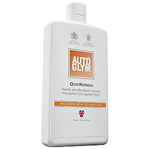 Autoglym QuikRefresh, 500ml - Car Cleaner with Microemulsion Technology Rapidly and Effortlessly Restores That Perfect 'ust Washed' Finish