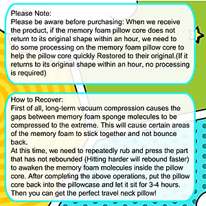 Sexysamba Cartoon Headrest & Neck Pillow for Kids Boys & Girls, Teens, Travel Accessories for Airplane, Car, Recline, Memory Foam Cute Travel Pillow with Sleep Eye Mask - Dinosaur