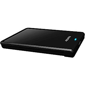 ADATA AHV620S-1TU3-CBK 1TB HV620S Slim External Hard Drive 2.5 USB 3.1 11.5mm Thick Black - (Storage > External Hard Drives)