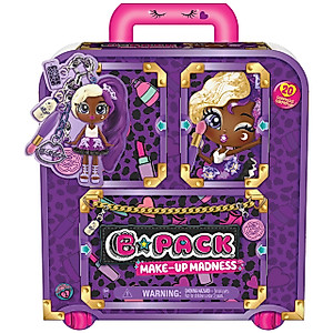B Pack, Make-up Madness Shay Shadows Deluxe Color Change Doll, Accessories and Playset with 20 Surprises, Kids Toys for Girls Ages 5 and up