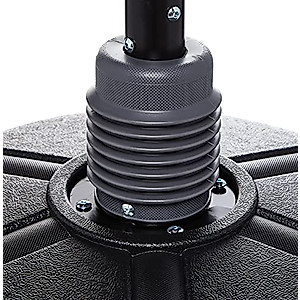 New Everlast Omniflex Freestanding Heavy Bag, Black Red, 67"