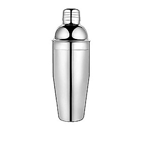 Cocktail Shaker 750 ml, Bar Shaker, Cocktail Tin, Large Boston Shaker, 304 Grade Stainless Steel Cocktail Shaker, Martini Shaker Set, Drink Shaker Built-in Strainer,