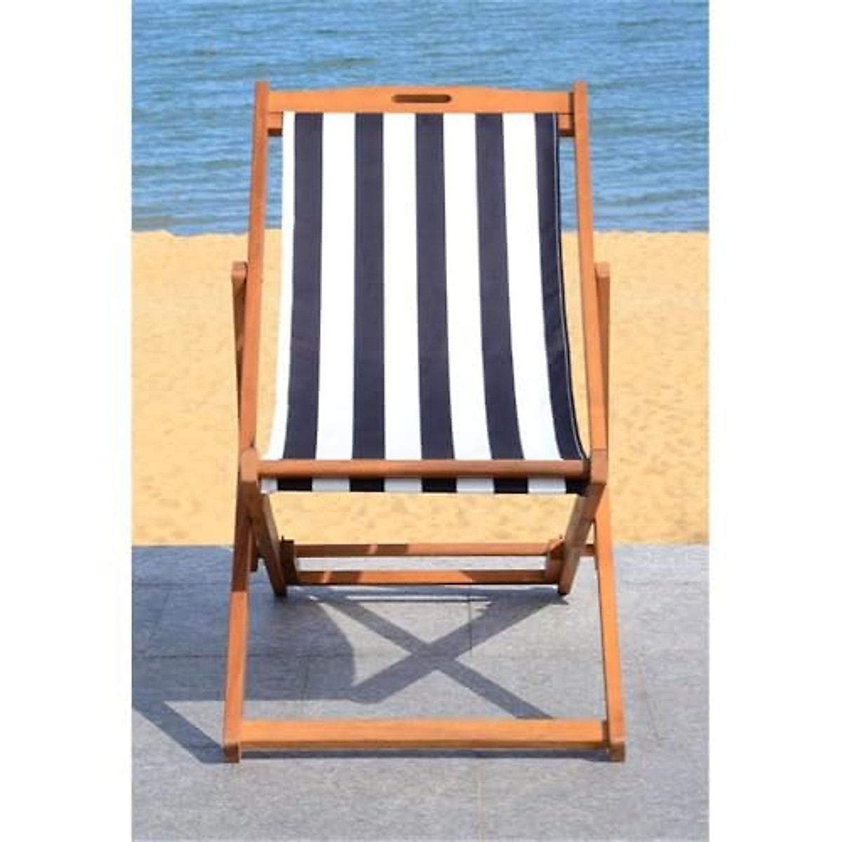 SAFAVIEH PAT7040A SET2 Outdoor Collection Loren Teak