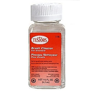 Testor Corp. Testors Enamel Plastic Model Paint Thinner & Brush Cleaner, 1.75 oz (1.75 oz)