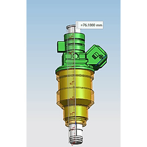 AKWH 0280150943 Set of 8 Fuel Injectors Replacement for Ford Lincoln Mercury 4.6L 5.0L 5.4L 5.8L - F150 F250 F350 E150 E250 E350 Mus-tang Bro-nco 0280150939 0280150909 0280150718