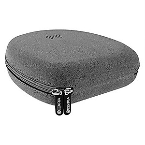 Geekria Shield Headphones Case Compatible with AirPod Max Case, Will Make Headphones Into Sleep Mode Immediately, Replacement Hard Shell Travel Carrying Bag with Cable Storage (Dark Grey)