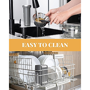 Powerful GDOR 1200W Juicer with Larger 3.2" Feed Chute, Titanium Enhanced Cutting System, Centrifugal Juice Extractor Maker with Heavy Duty Full Copper Motor, Dual Speeds, BPA-Free, Silver