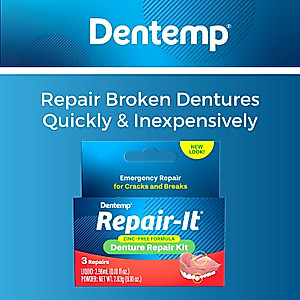 D.O.C. Repair-It Advanced Formula Denture Repair Kit 3 ea