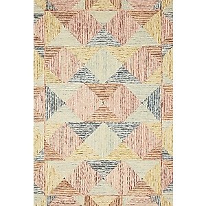 Loloi II Spectrum Collection SPE-01 Ivory/Multi 7'-9" x 9'-9" Area Rug