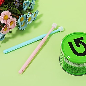 Mozeat Lens Small Dog&Cat Toothbrush,2 Pack 360 Degree Soft Silicone Pet Toothbrush Cat Dental Care Dog Oral Hygiene Deep Clean Pet Teeth Cleaning Kit (Small Size)