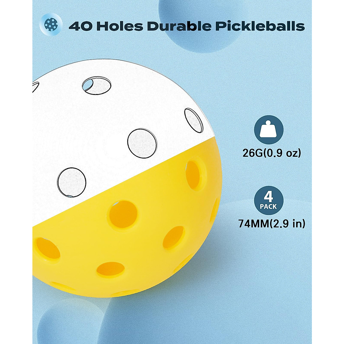 AboveGenius Pickleball Parent-Child Set