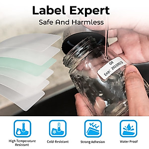 Phomemo D30 Labels - Nebula/Galaxy Series Adhesive Thermal Labels, 12mm x 40mm, 3 Rolls (160 Labels Each),Phomemo D30 Label Maker Tape for Gift Wrapping, Christmas, New Year and Various