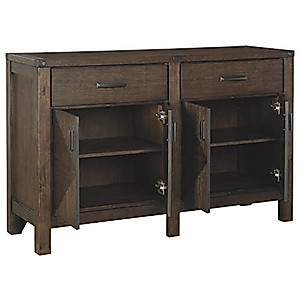 Signature Design by Ashley Dellbeck Dining Room Server, Brown