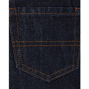 The Children's Place Boys Basic Straight Leg Jeans,Carbon Wash/Deep Blue Wash/Dk Juptier/Dk Rinse Wash 4 Pack,8