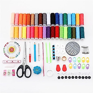 IRDFWH Home Travel Sewing Box Set Practical Sewing Thread Oversized Bag Sewing Kit