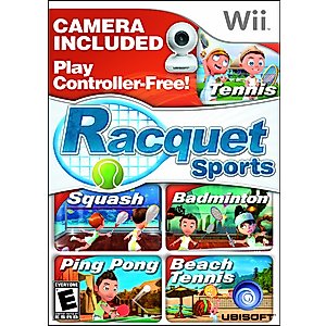Racquet Sports with Camera - Nintendo Wii