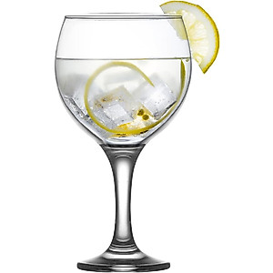 SECEN LONDON Wine Glass 6 PCS, 365 cc, Venezia Collection, 365 CC, Glasses Drinking Wedding Gift Set,Small Wine Glasses, Sturdy Wine Glasses, Perfect for Home,Parties and Restaurants