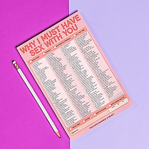 Knock Knock Why I Must Have Sex With You Checklist Pad (Second Edition)