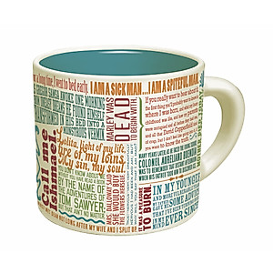 The Unemployed Philosophers Guild First Lines of Literature Coffee Mug - Famous Openings from Books, Novellas, and Short-Stories, Comes in a Box, 14oz