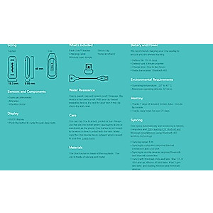 Fitbit One Wireless Activity Plus Sleep Tracker, Black