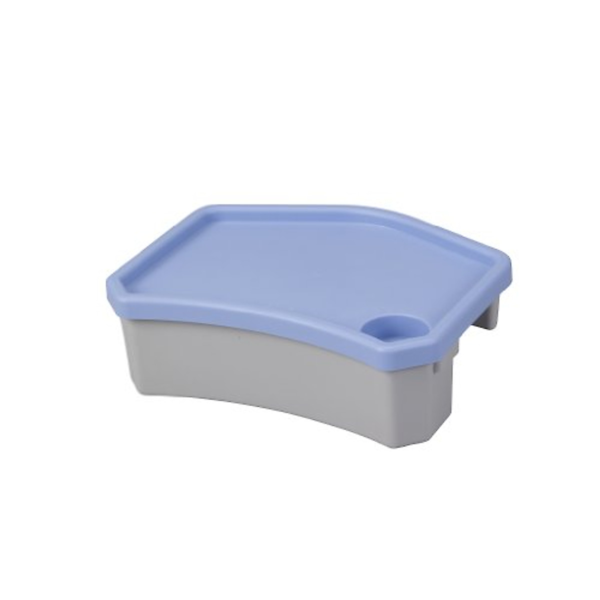 Drive Medical RTL10131 E-Z Walker Caddy with Tray, Gray/Blue