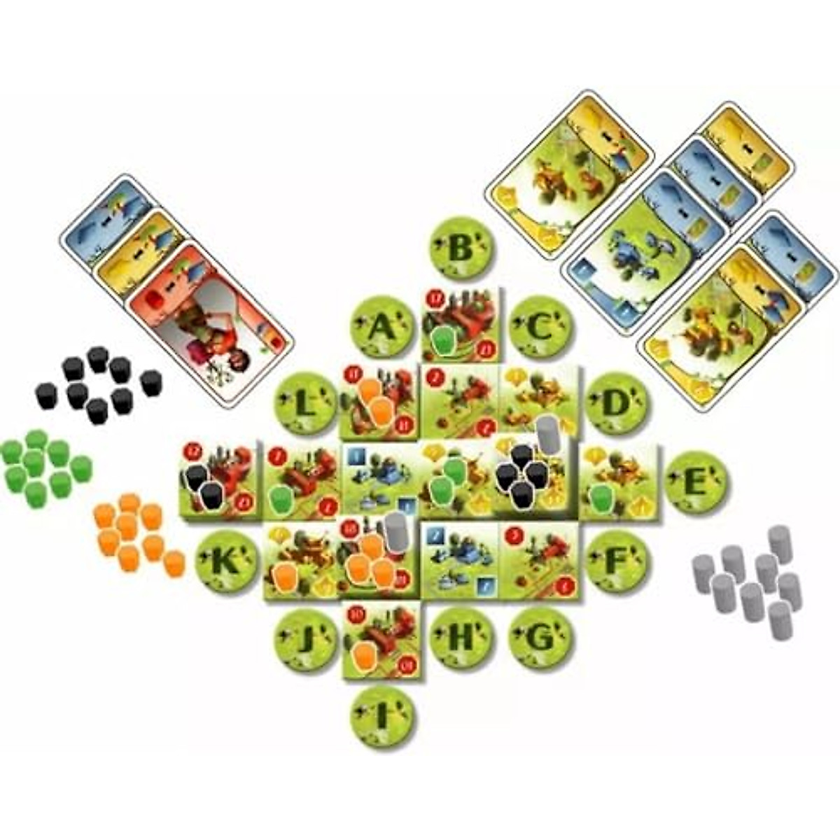 Pearl Games Ginkgopolis The Experts Board Game Expansion | Competitive Worker Placement Strategy Game| Average Playtime 45 Minutes | Made by Pearl Games, GINK02