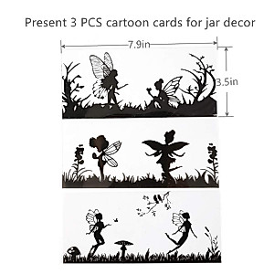 Solar Mason Jar Lights - Solar Fairy String Lights ,Lids with 8 Hangers.fairy lights solar powered outdoor waterproof ,for Mason Jar Décor ,christmas decorations,Patio Yard Garden Outdoor (No Jars)