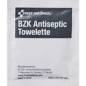 First Aid Only PhysiciansCare On-The-Go Emergency First Aid Kit for Home, Work, and Travel, 13 Pieces