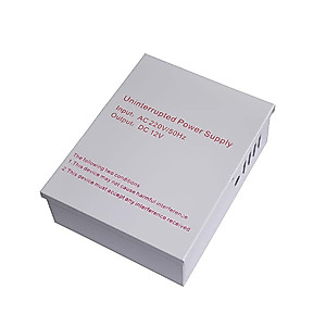 Ares Vision 12v 5 AMP Back Up Power Supply Transformer for Access Control Devices Such as Magnetic Locks, Electric Strikes, Motorized Drop Bolts (12V 5A w/Backup)